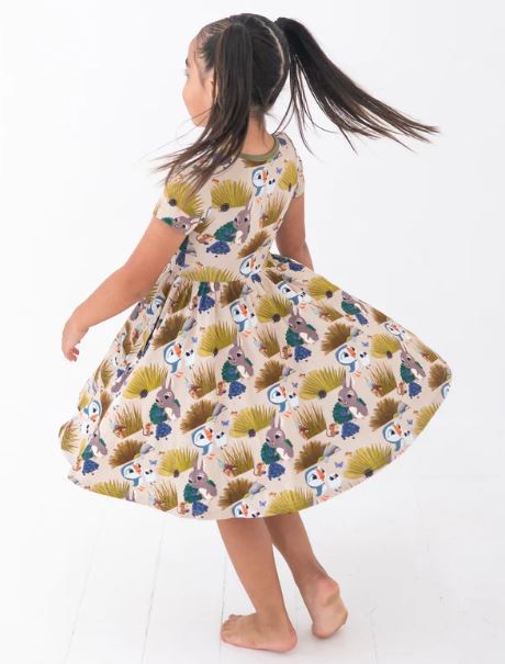 Puffin Rock Dress -Luxe Bamboo by Ploom Baby – CartoonSaloon