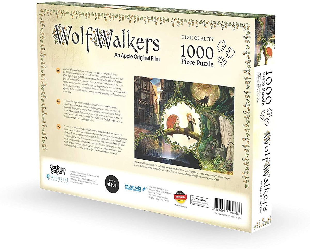 WolfWalkers 1000 Piece Puzzle – CartoonSaloon
